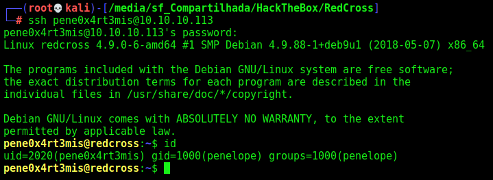 HackTheBox - RedCross | 0x4rt3mis